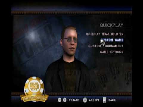 World Series of Poker Tournament of Champions Wii Gameplay