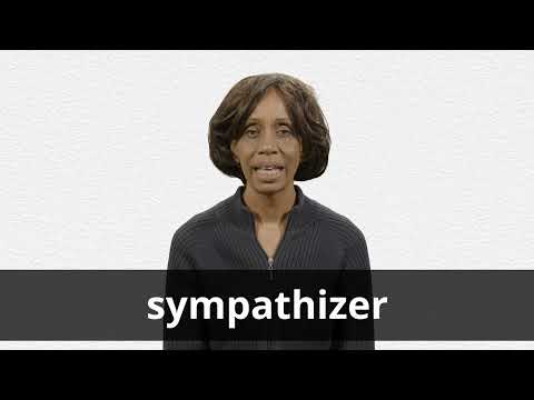 How to pronounce SYMPATHIZER in American English