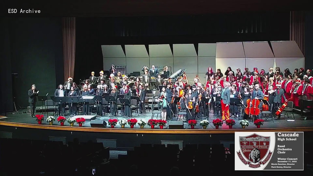 Cascade HS Band/Orch/Choir Winter Concert