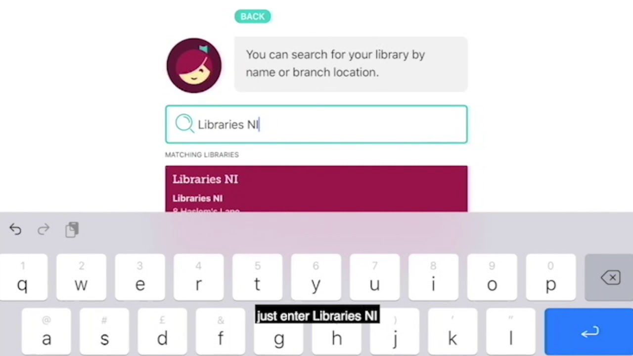 Libraries NI - How To Download Libby App and Sign In (Captioned)