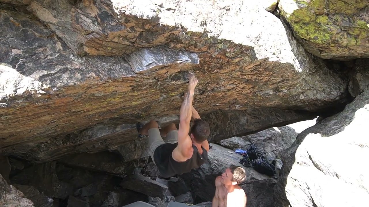 Lonely Mountain (V9) Upper Upper Chaos, Rocky Mountain National Park- Joel Zerr