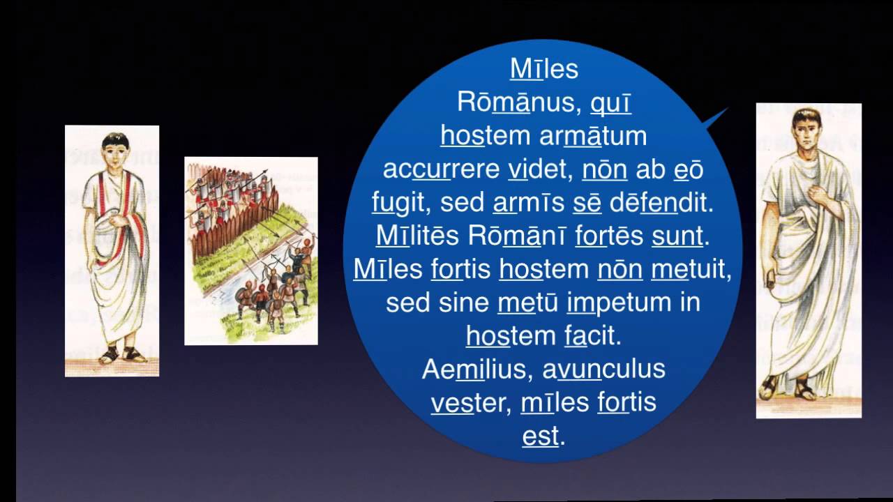 Cap. 12 – MILES ROMANUS – Lēctiō 3