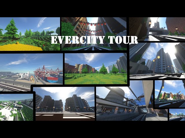 EverCity (Java Edition) UPDATED 1.18.1! Minecraft Map