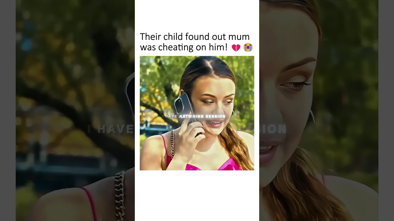 Daughter saw mum with a stranger! 😭 #fyp #movie #edit #shorts