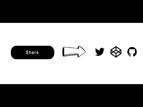 Share Animated Button | SVG Icon Animation | HTML, CSS