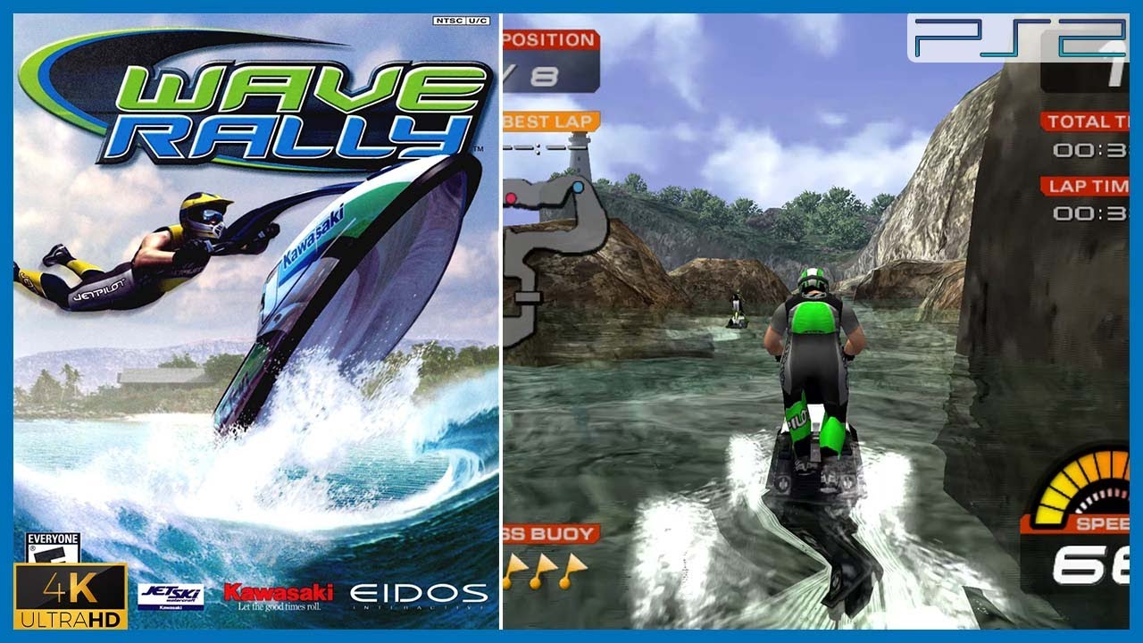 PS2 First Look [154] | Wave Rally (US) (2001) | 4K 2160p