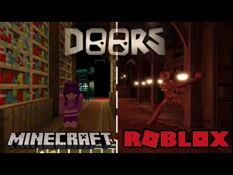 DOOR 50 "Figure's Library" SHOWCASE In Minecraft #roblox #doors #minecraft