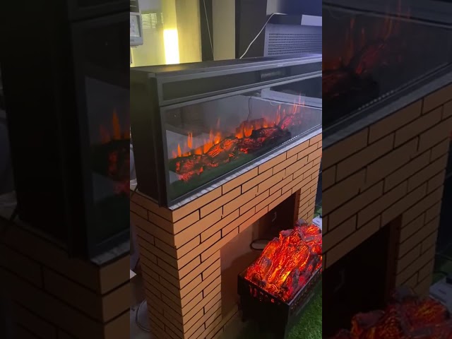 Fireplace - RVA 48 inches Electric Fireplace with Remote Matt Black ...