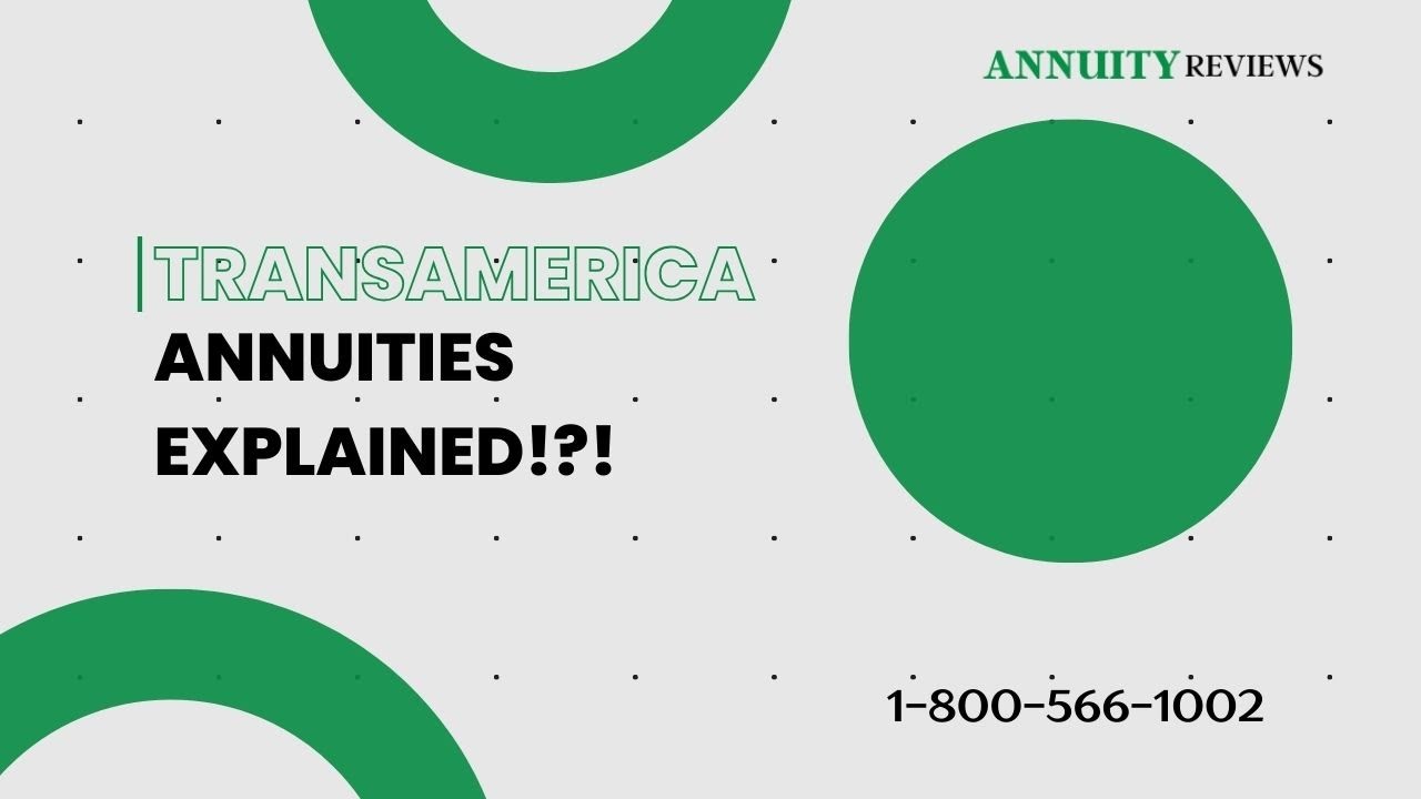 TransAmerica Annuities ***MUST SEE*** TransAmerica Annuity Full Review