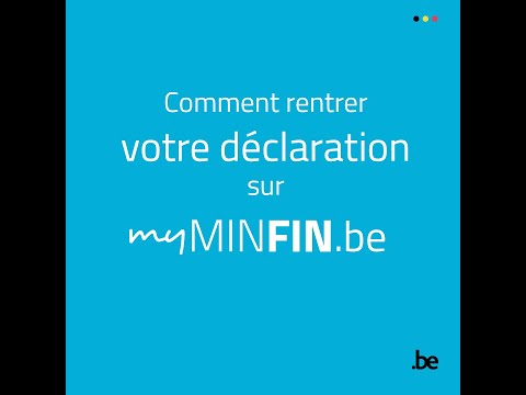 Réseau SAM - Rentrer votre déclaration sur MyMinfin