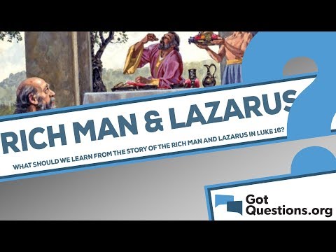 What should we learn from the story of the rich man and Lazarus in Luke 16?