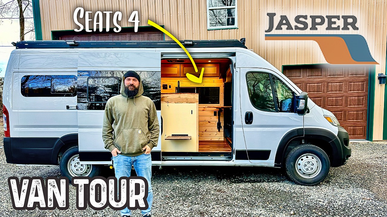 This Camper Van Is a Stunning Cabin on Wheels With an Expertly Crafted ...