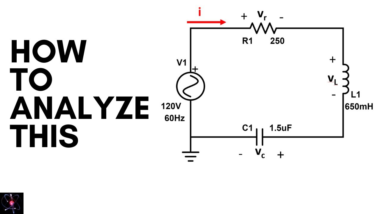 AC Analysis: Series Resistor/Inductor/Capacitor Circuit