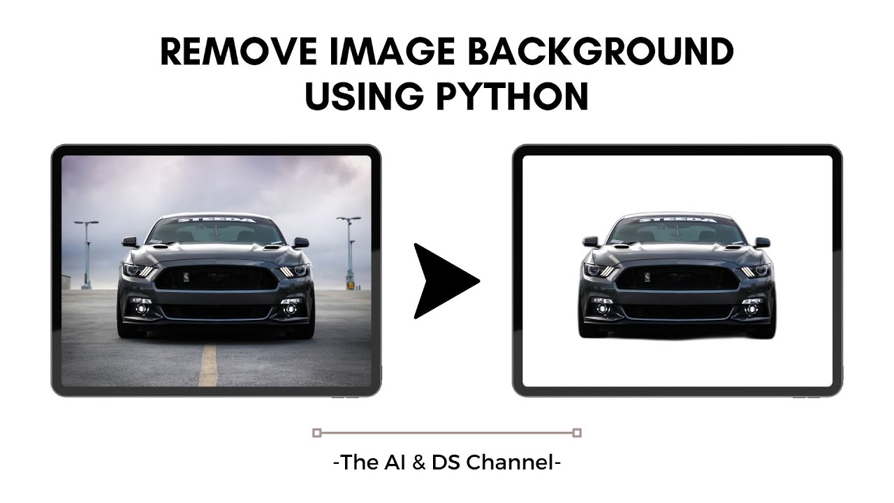 How to remove image background using python | Image background removal using python