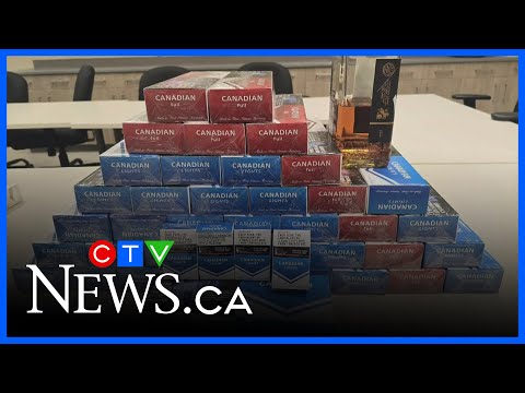 Police seize thousands of contraband cigarettes in traffic stop