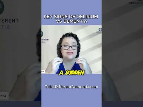 Delirium VS Dementia