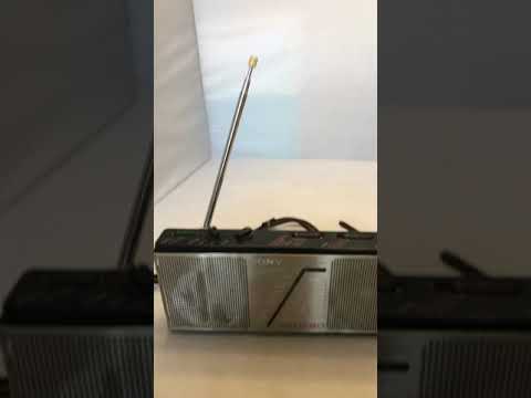 Sony SRF-A100 AM/FM Stereo Portable Radio w/ Strap