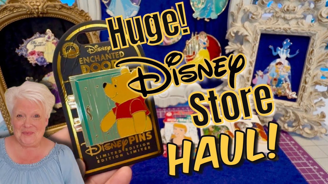 HUGE! Disney Store Pin Haul! Limited Edition & More!