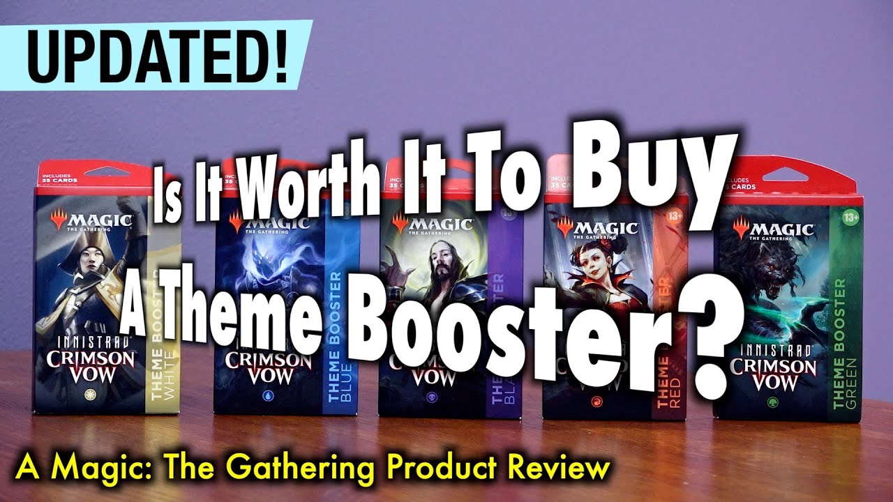 Is It Worth It To Buy A Theme Booster Pack? A Magic: The Gathering Product Review