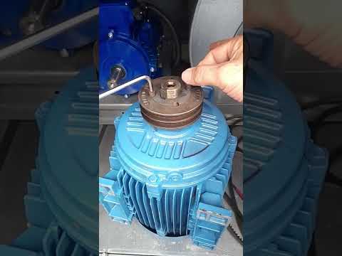 extraction of  pulley for install on new motor AHU