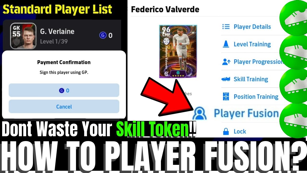 How to Player Fusion? | Free GP Players | efootball 2025