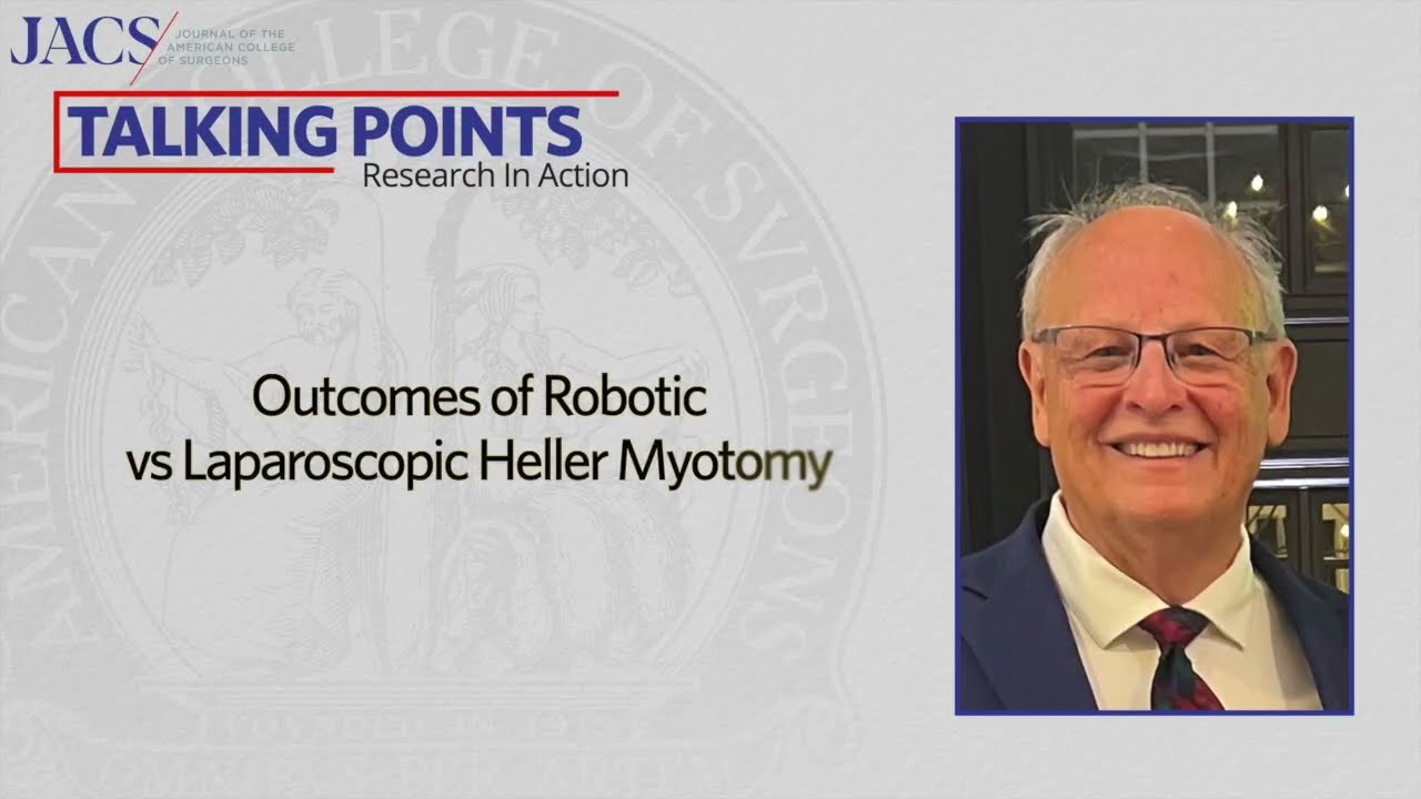 Outcomes of Robotic vs Laparoscopic Heller Myotomy | JACS