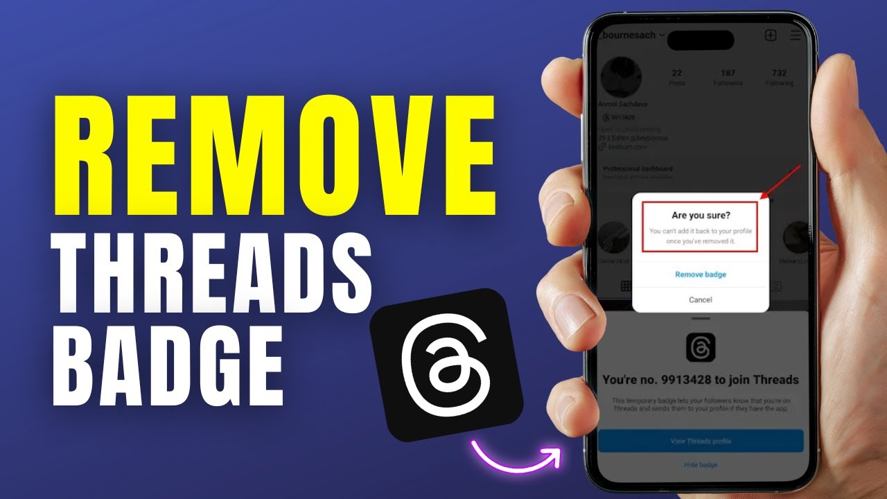 How To Remove Threads From Instagram Bio (2025 GUIDE)