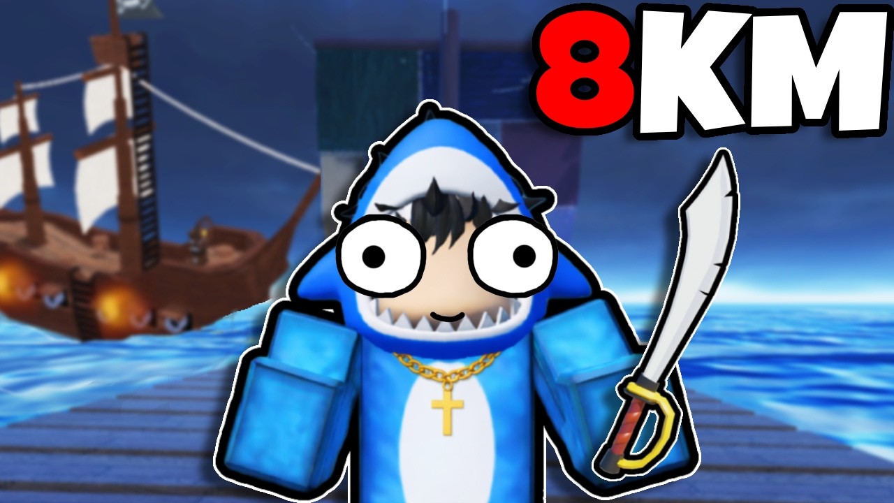 I Barely Survived on a RUSTY RAFT in Roblox…