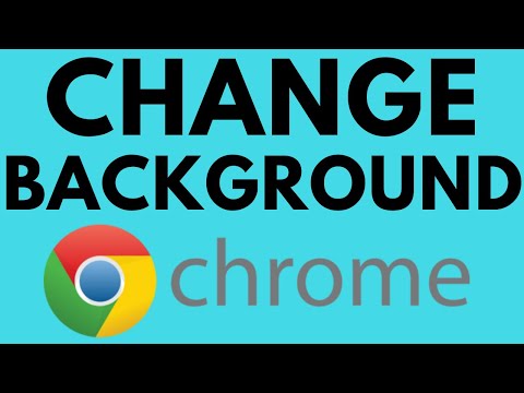 How To Change Background Image in Google Chrome - Custom Picture
