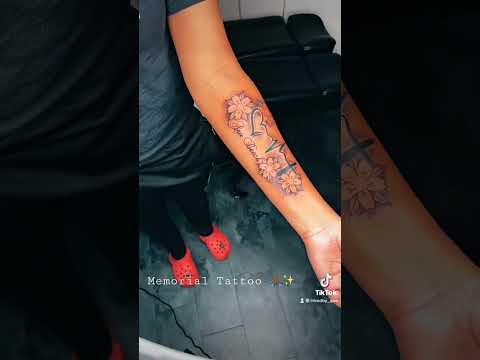 Memorial Tattoo 🕊✨ #explore #viral #fyp #reels #shorts #tattoos #youtube #shortsfeed #youtubeshorts