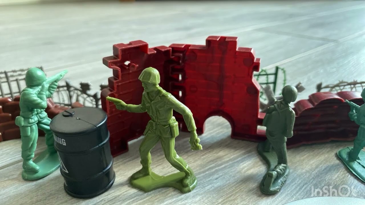 Space marines vs Army men :first encounter.