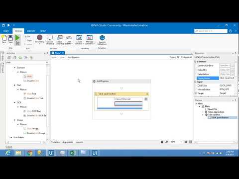UiPath Automation Video Tutorial – Data Entry In Windows Application ...