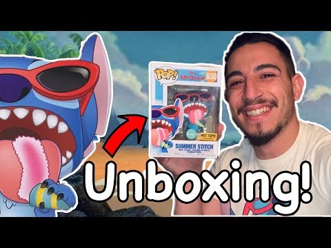 Unboxing Summer Stitch Funko Pop