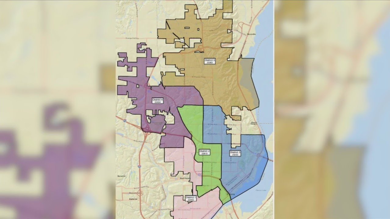 PEORIA DISTRICT MAPS