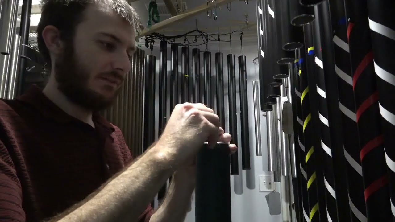 Behind the Chimes - Easy De-String Method of Stringing Chimes