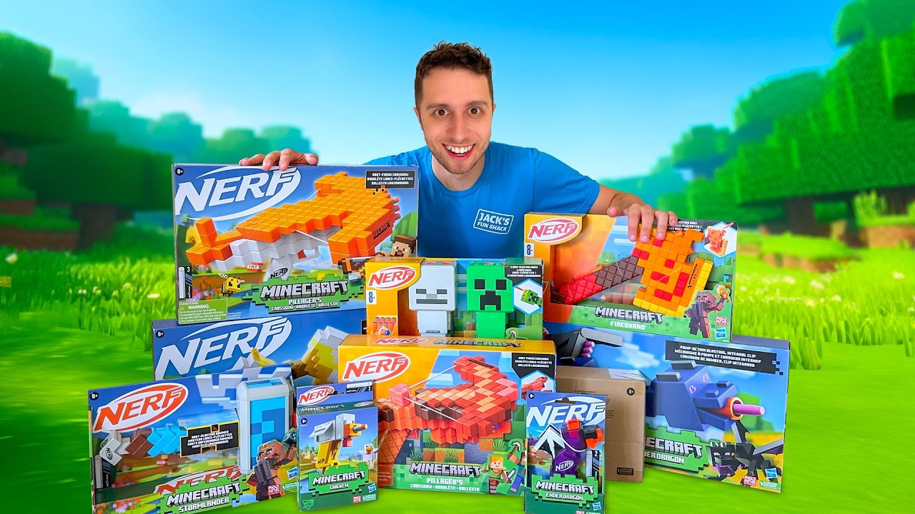 EVERY Minecraft Nerf blaster - What should you buy?
