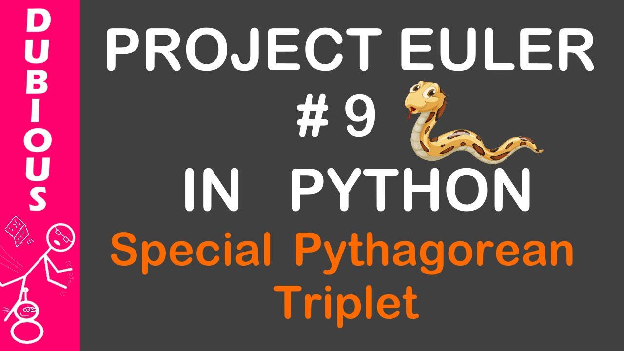 Project Euler #9 In Python