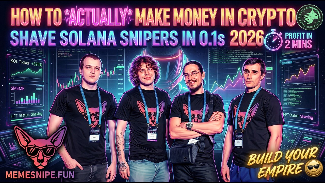 Stop Getting Rugged! Launch & Snipe Your Own Solana Tokens. How to get money in crypto (Video Guide)