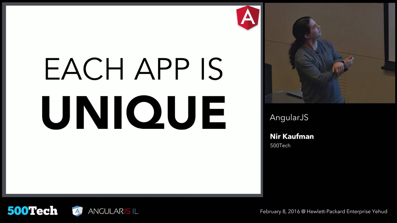 Angular2 Overview (Nir Kaufman, 500Tech)