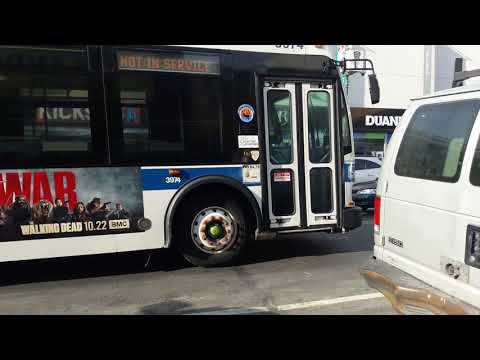 MTA Orion VII NG NIS Transfer along the B63 Bus Route