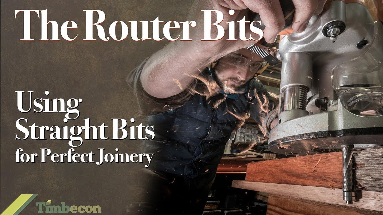 The Router Bits - Using Straight Bits for Perfect Joinery