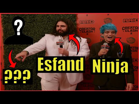 Surprise guest at Creator Clash 2 red carpet
