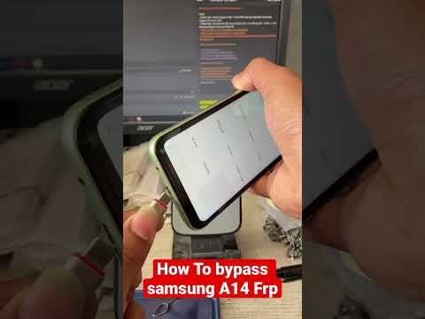 Samsung A14 frp bypass Android 13 #hardreset #shortsamsung #frp #googleaccountremove