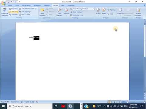THESAURUS IN MS WORD