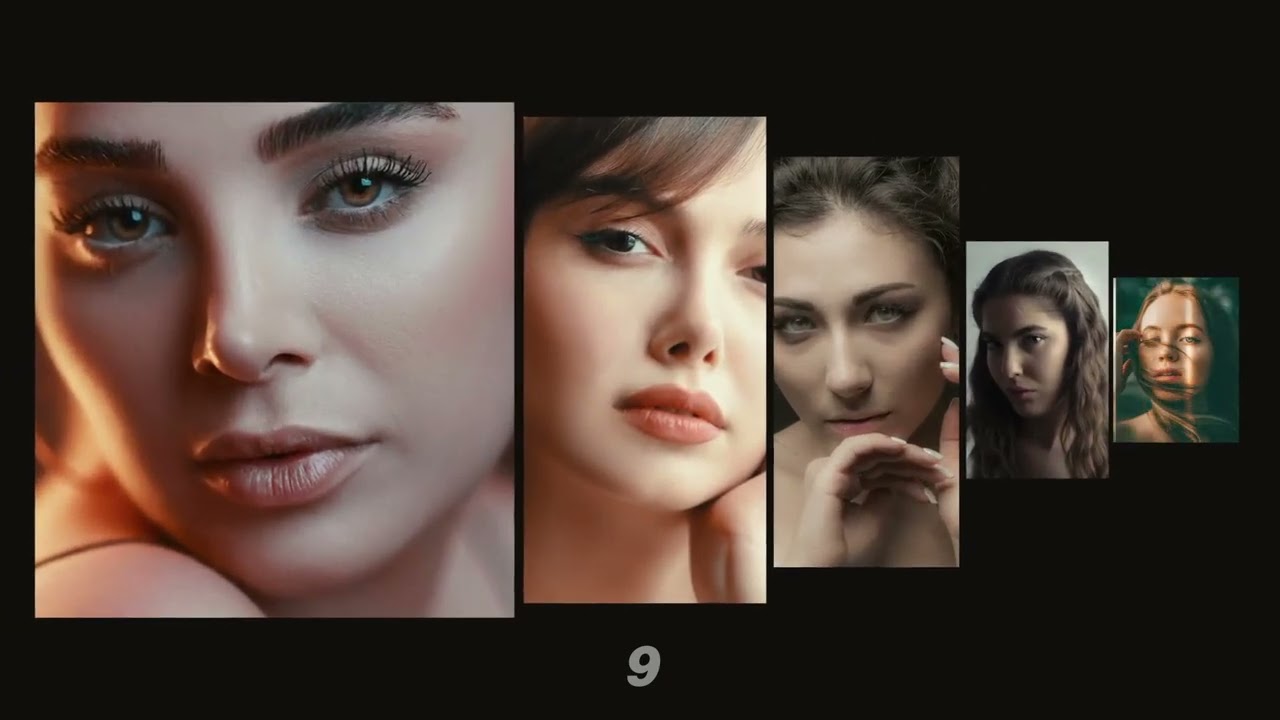 Carousel Slides - Elements | After Effect Template