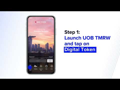 How to set up Digital Token on UOB TMRW
