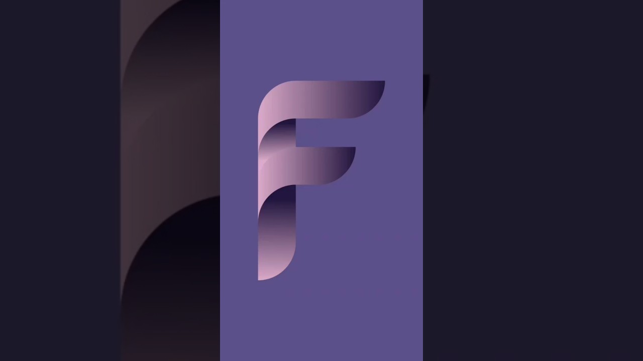 How to create a Logo #logo #illustration Letter 