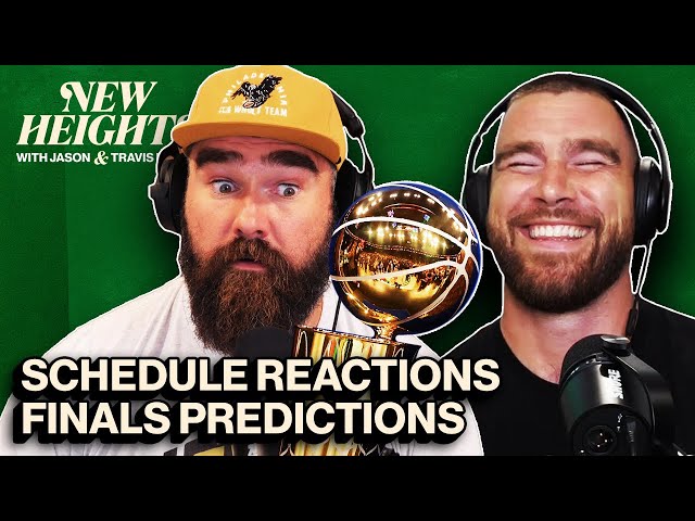 Travis Kelce and Jason Kelce pick LeBron James’ Lakers to win NBA Championship this year - “He's ...