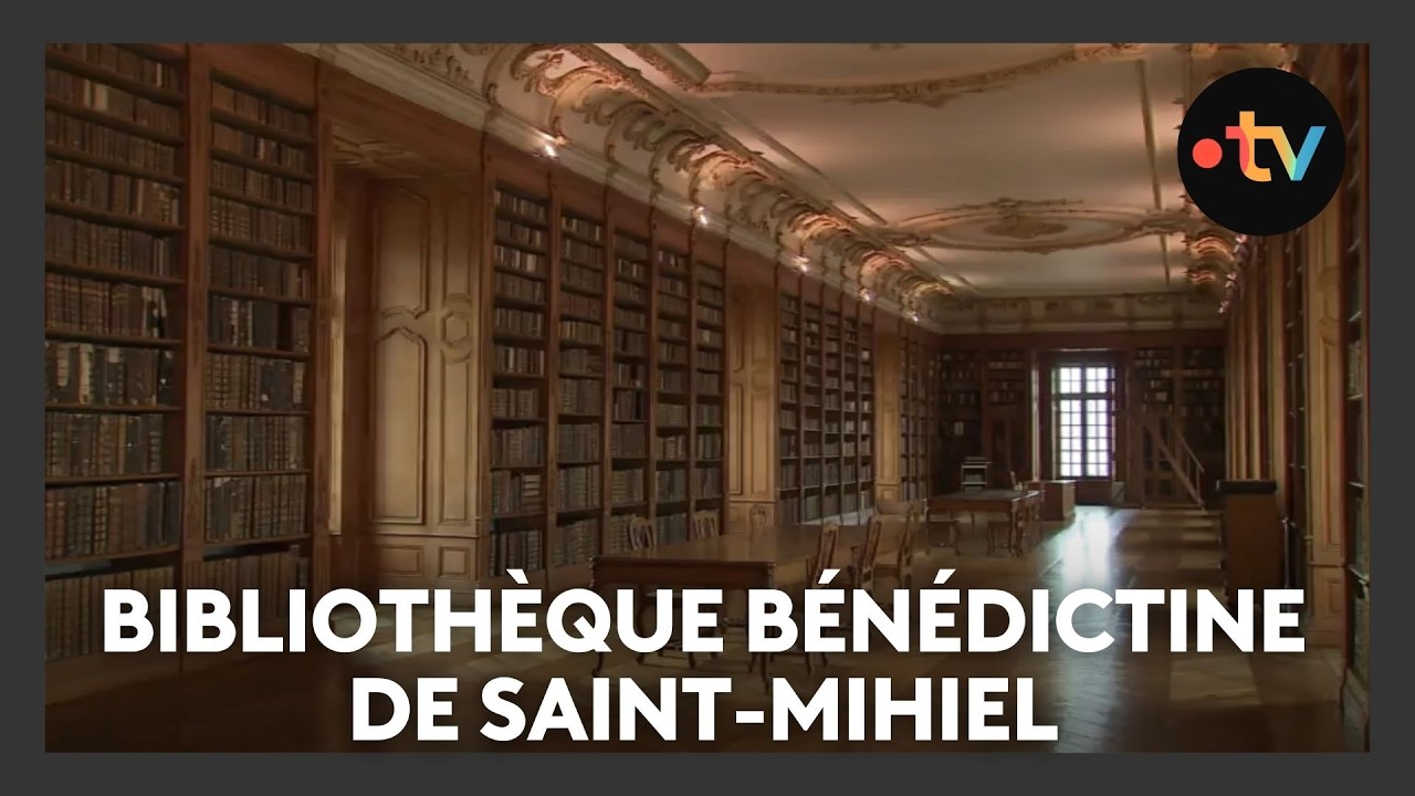 Trésors du patrimoine : La bibliothèque bénédictine de Saint-Mihiel