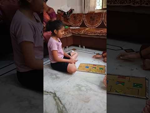 Swara play Amdawad Game | Indian Ludo Game | Indoor games #mast_delliza #games #shorts